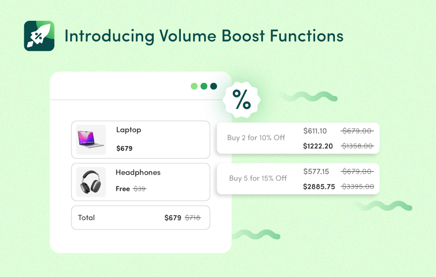 Introducing VolumeBoost Functions for Shopify