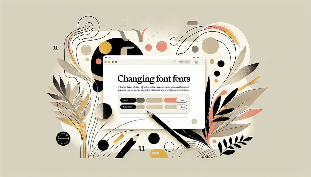 The Ultimate Guide: How to Change the Font on Your Shopify Website