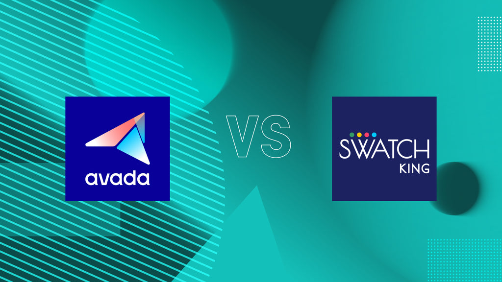 Shopify Product Options Apps: Avada: Size Chart, Size Guide vs Swatch