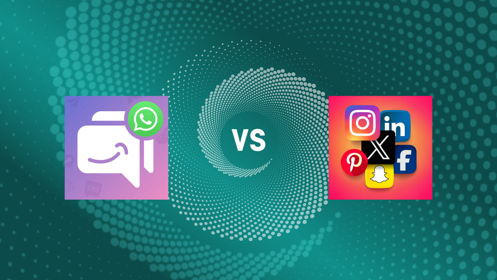 Shopify Icons Apps: Chaty: WhatsApp & Chat buttons vs Social Bar: Soci
