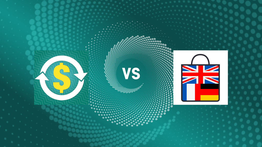 Shopify Language and Translation Apps: Currency Converter Plus vs Lang