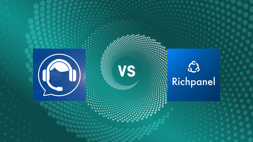 Shopify Chat Apps: Dab: Whatsapp & Abandoned cart vs Richpanel Custome