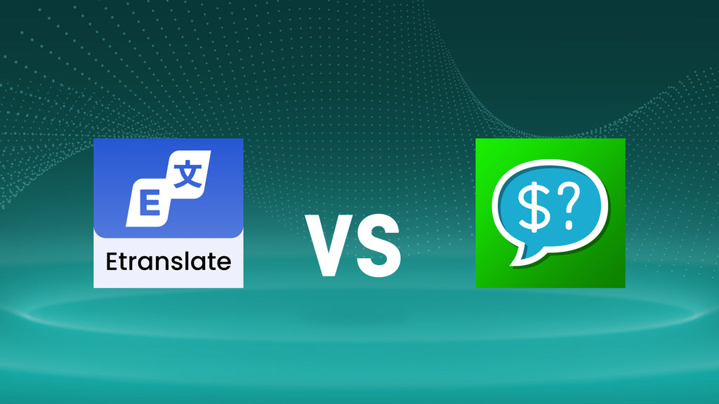 Shopify Language and Translation Apps: ETranslate: Language Translate