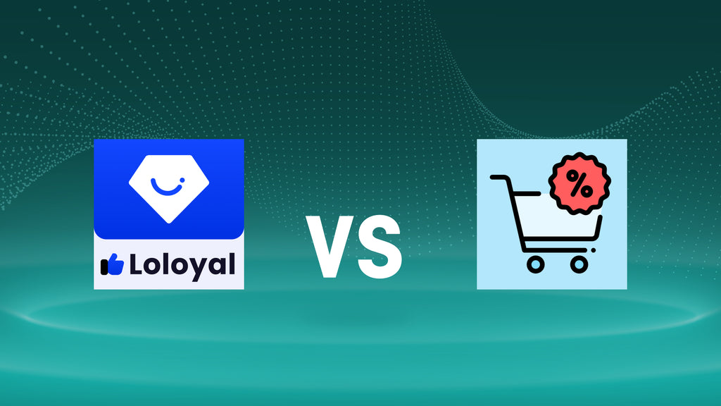 Shopify Slevy Aplikace: Loloyal: Věrnostní body a Doporučení vs KartDi