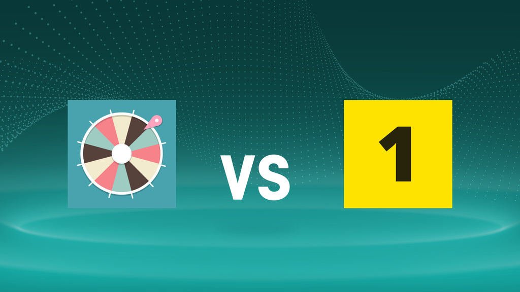 Shopify Email Capture Apps: Original Wheelio Spin Pop-Ups vs. 1Click P