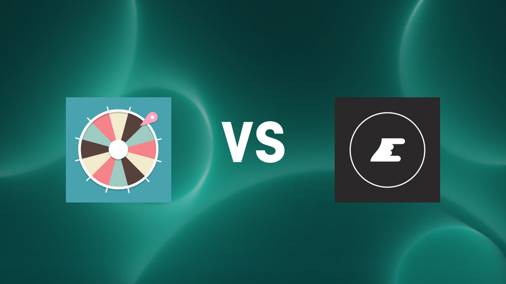 App di sconti Shopify: originali pop-up giratori di Wheelio vs Sconto