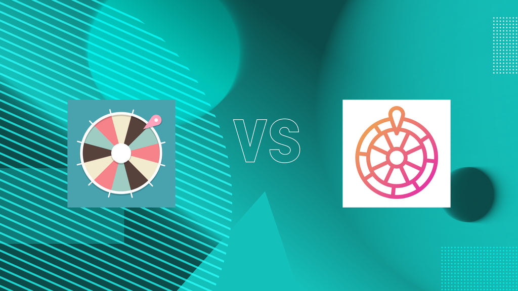 Shopify Rabatt Apps: Original Wheelio Spin Pop-ups vs. Spin Wheel • Cr