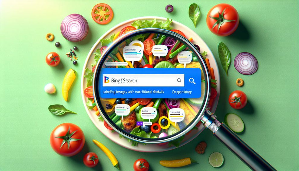 Bing Search's New Feature: Labeling Images With Nutritional Details