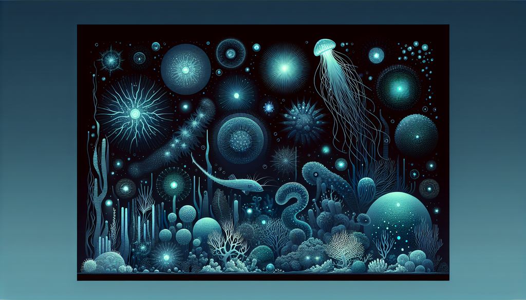 Exploring the Depths of Bioluminescent Life in the Ocean's Abyss