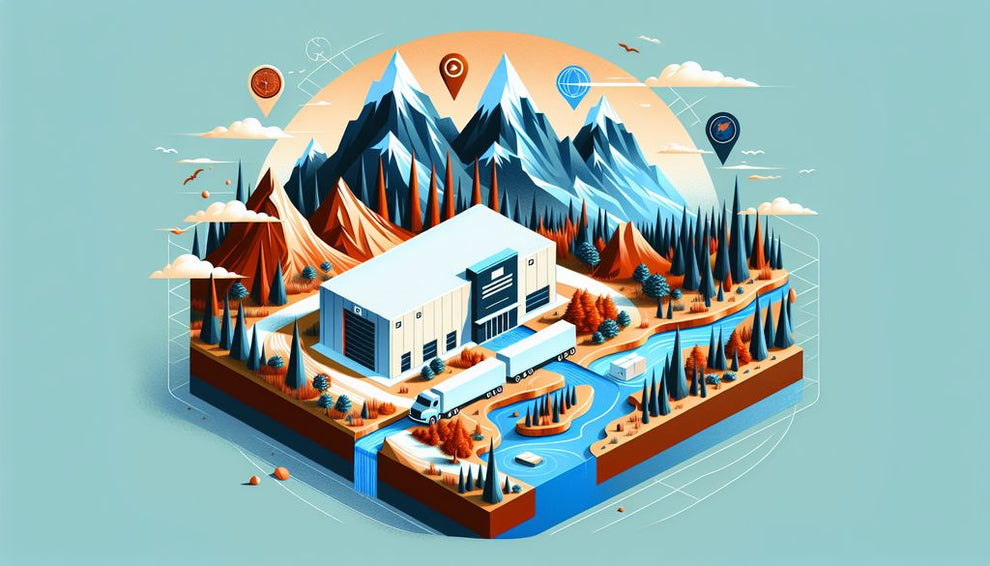 Exploring the Geographic Features of Fulfillment Hub USA