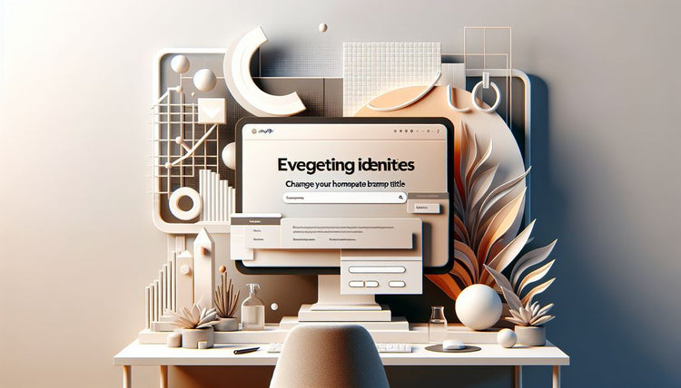 Mastering Shopify: How to Change Your Home Page Title for a Fresh Bran