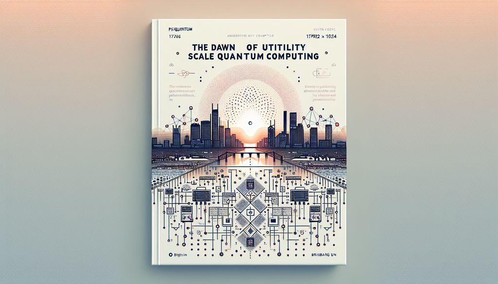 The Dawn of Utility-Scale Quantum Computing: PsiQuantum's Ambitious Ve
