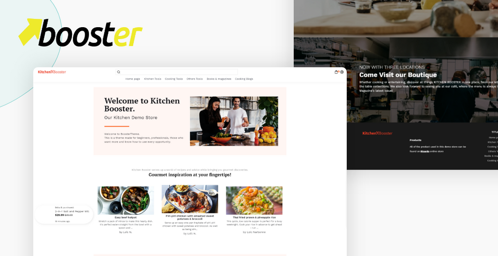 Shopify Booster Theme Customization Packages HulkApps Shopify Experts