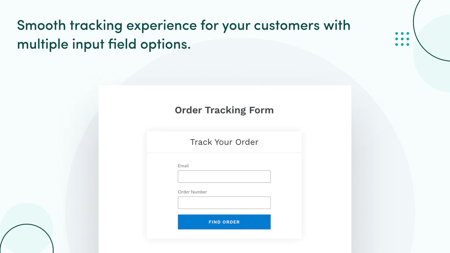 Shopify Order Status Tracker App
