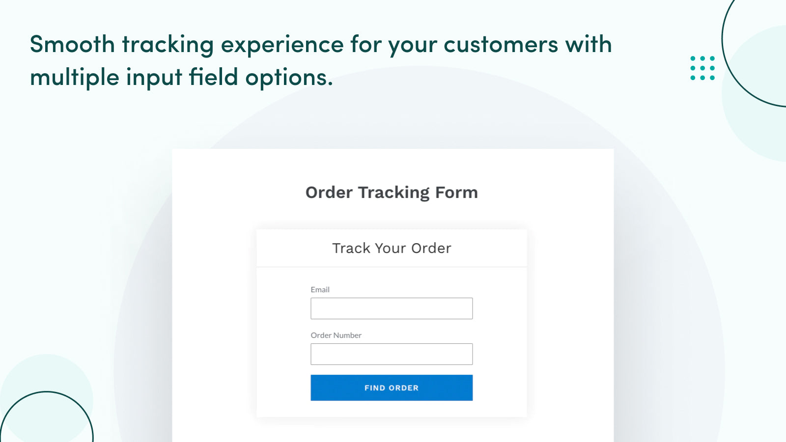 Shopify Order Status Tracker App