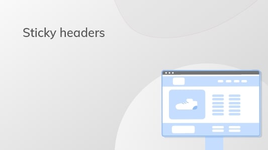 Get Sticky or Fixed Header and Navigation to Shopify Store - HulkApps