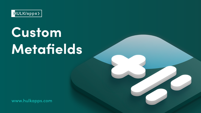 แอป Shopify ฟิลด์เมทาที่กำหนดเอง | แอป Shopify Metafields